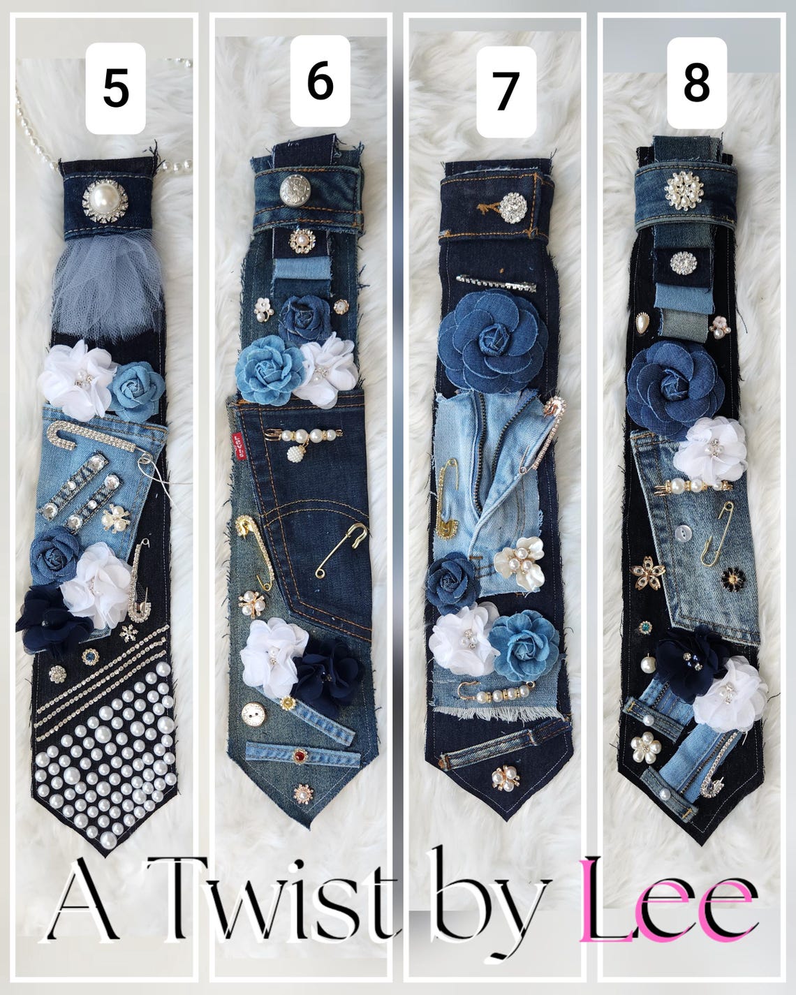 Custom Denim Neckties - Etsy