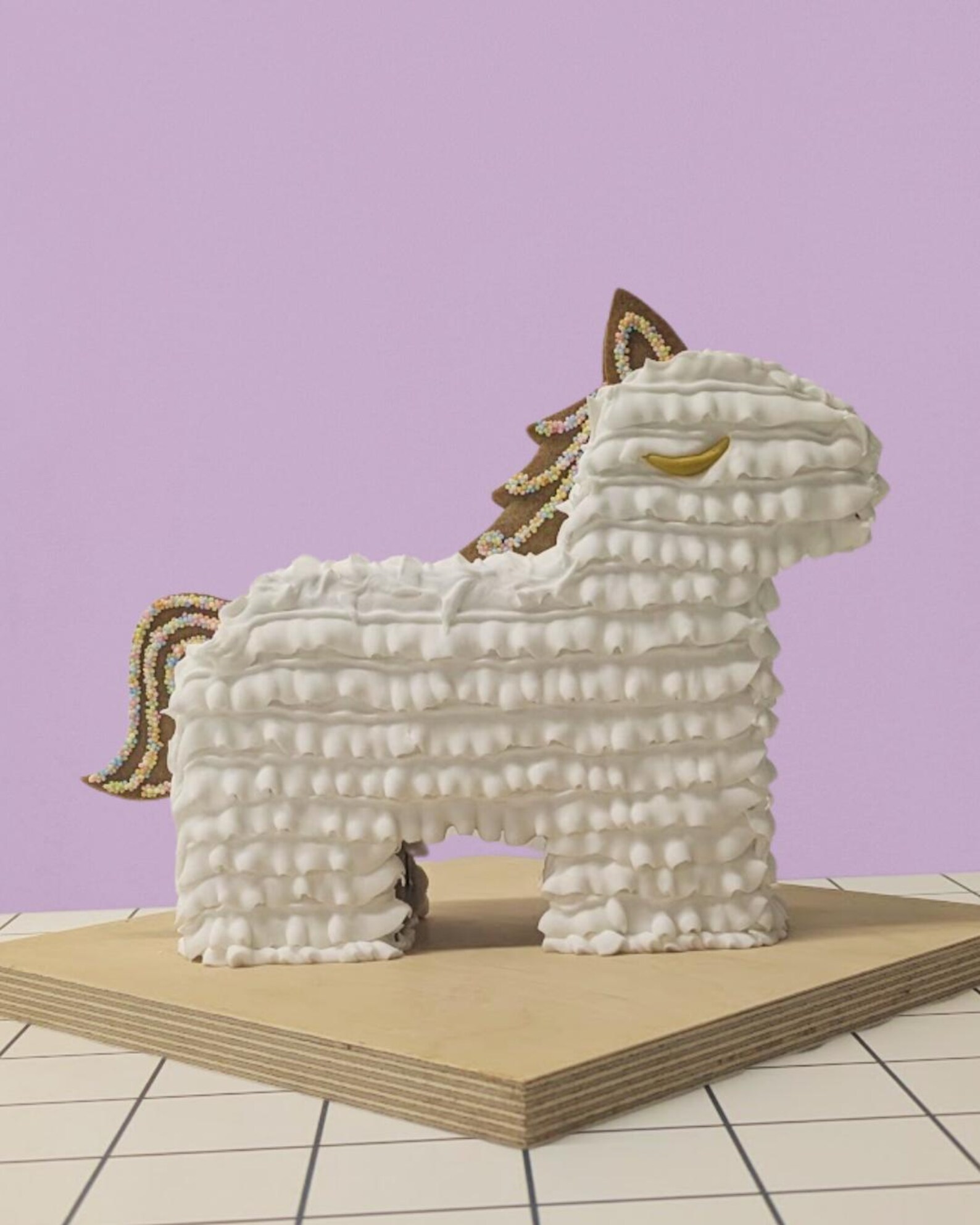 Plantilla para piñata de jengibre - Patrón de repostería imprimible en ...
