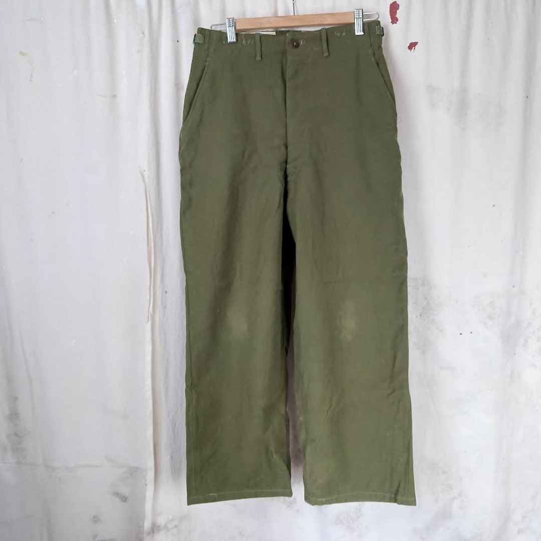 Mid Century US Army Wool Pants Men's Size Small M-1951 - Etsy
