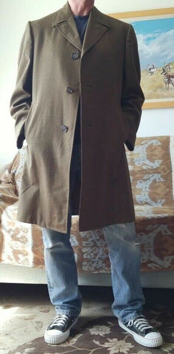 vintage raincoat overcoat - Gem