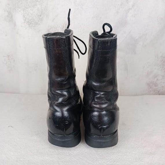 Vintage US Army Combat Work Punk Goth Boots Women's S… - Gem
