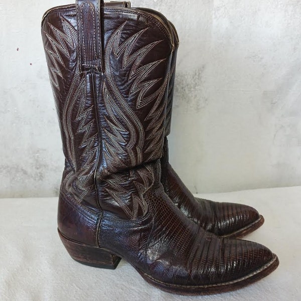 Wingtip Cowboy Boots - Etsy