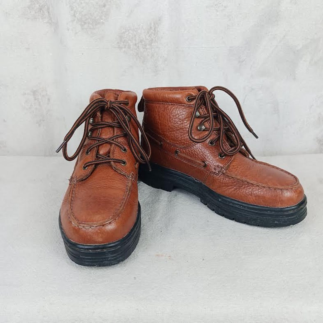 Wolverine Leather Steel Toe Mock Toe Chukka Work Boots Women's Size 7 ...