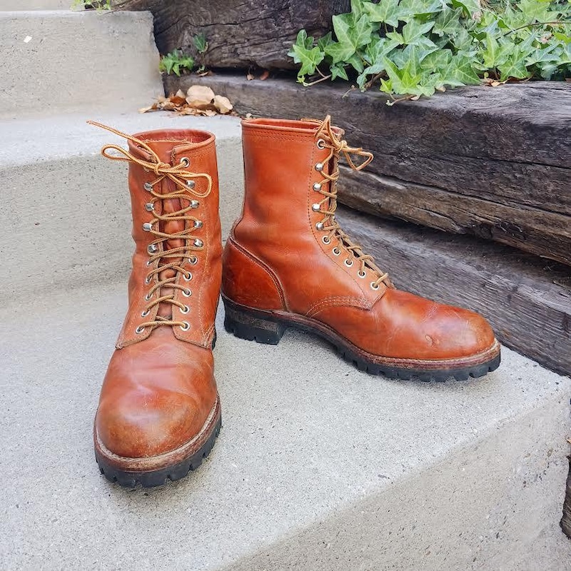 Logger Boots - Etsy
