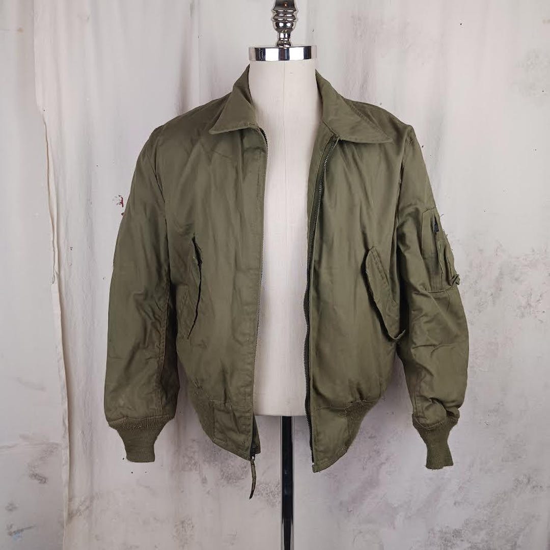 Vintage U.S. Army Cold Weather Bomber Jacket Men's Size Medium - Etsy