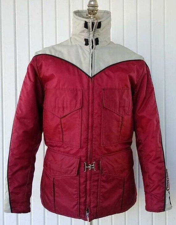 Vintage Motorcycle Jacket Reflective Made in the U.S.… - Gem