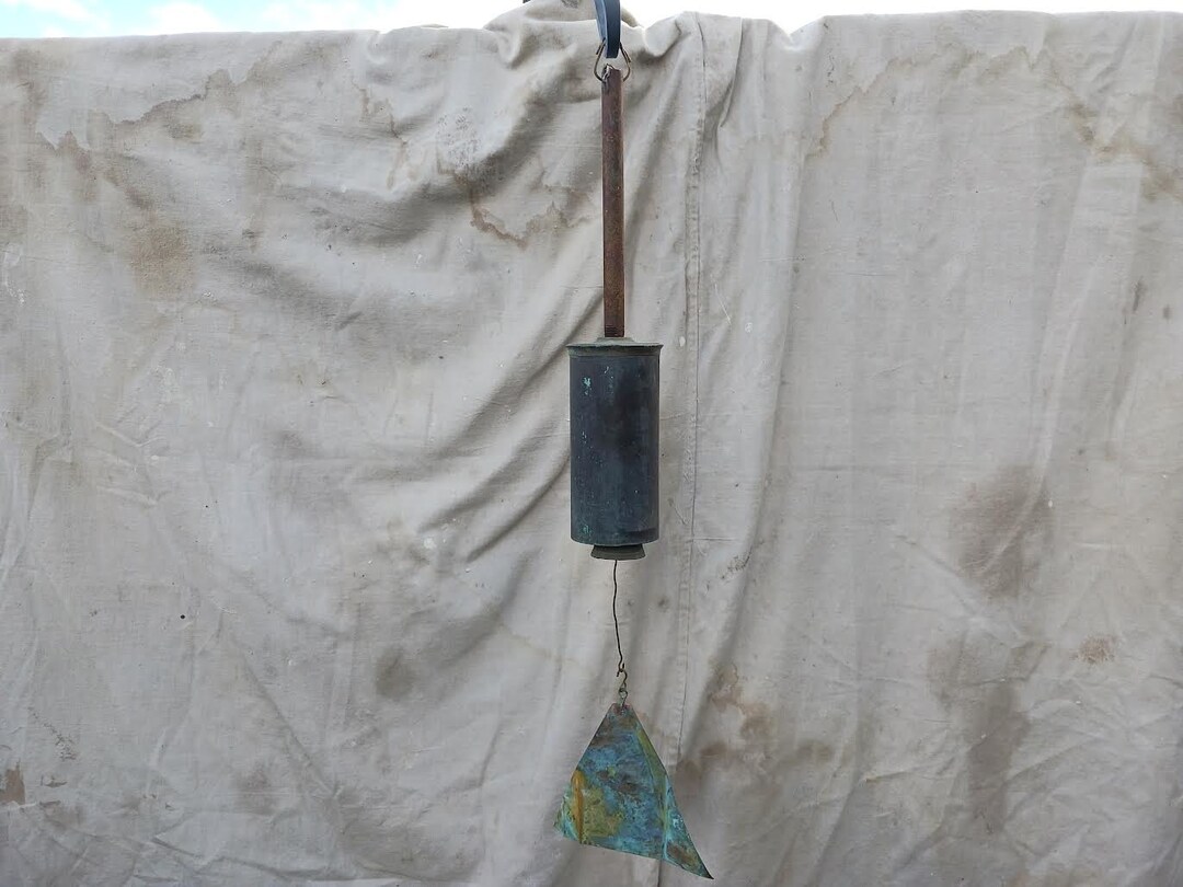 Vintage Wind Bell Trench Art Brass With Arcosanti Sail - Etsy