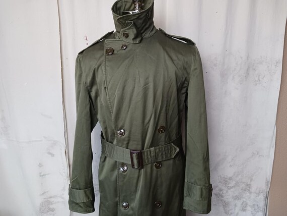 Vintage US Army Overcoat From 1951 Men's Size Medium - Gem