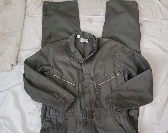Vintage Green Dickies Coveralls Men's Size Medium - Etsy