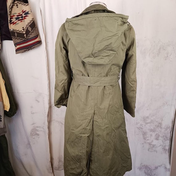 Very Rare WWll US Army Overcoat With Wool Lining And … - Gem