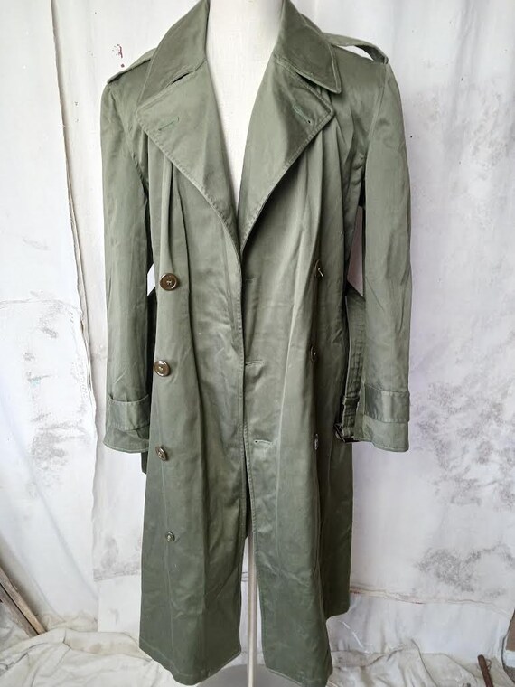 Vintage US Army Overcoat From 1951 Men's Size Medium - Gem