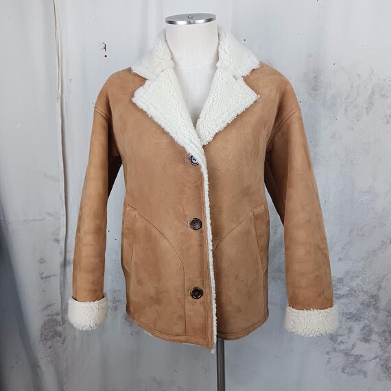 Genuine Shearling Coat Made In The United Kingdom Wom… - Gem