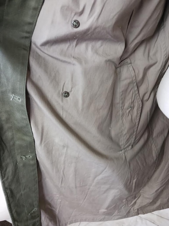 Vintage US Army Overcoat From 1951 Men's Size Medium - Gem