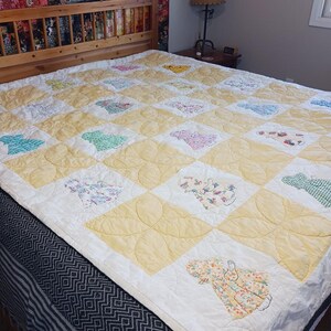 Antique Handsewn Sun Bonnet Sue Cotton Quilt With Cotton Batting - Etsy