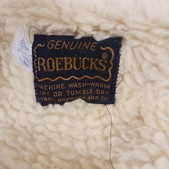 Vintage Sears Denim Chore Coat Barn Trucker Jacket Me… - Gem