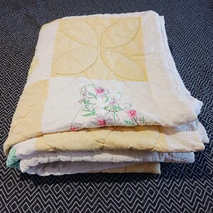 Antique Handsewn Sun Bonnet Sue Cotton Quilt With Cotton Batting - Etsy