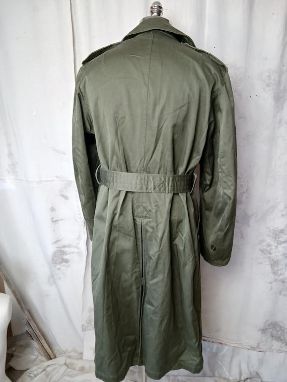 Vintage US Army Overcoat From 1951 Men's Size Medium - Gem