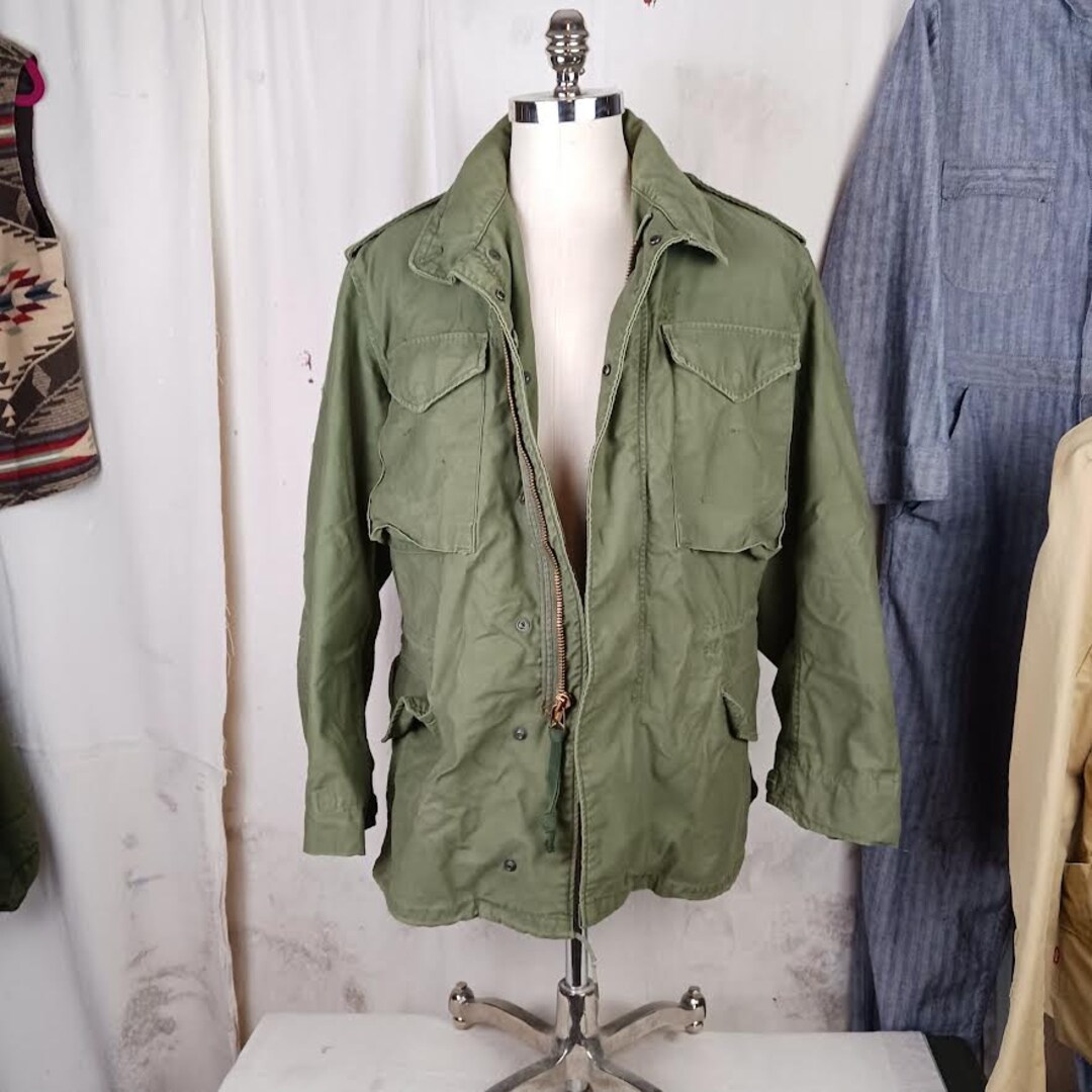 Vintage US Army Cold Weather Field Coat OG 107 Men's Size Medium - Etsy