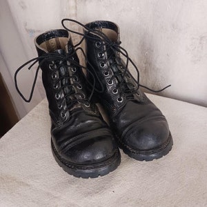Vintage Carolina Combat Punk Work Hiking Boot Women's Size 9 1/2 - Etsy