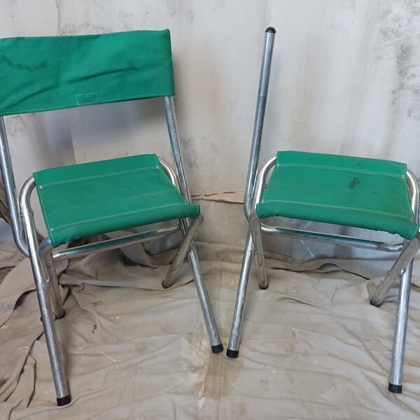 Vintage Camp Chair - Etsy