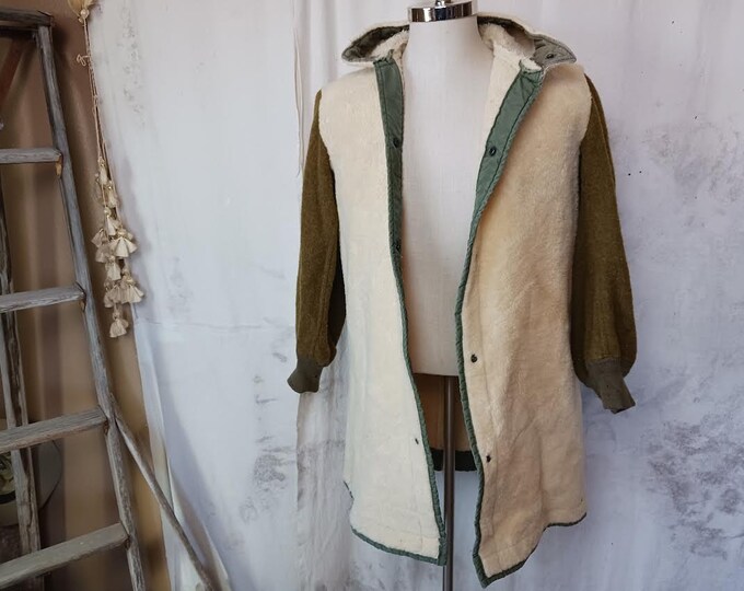 1950's US Military Wool Coat Liner Men's Size Small - Etsy
