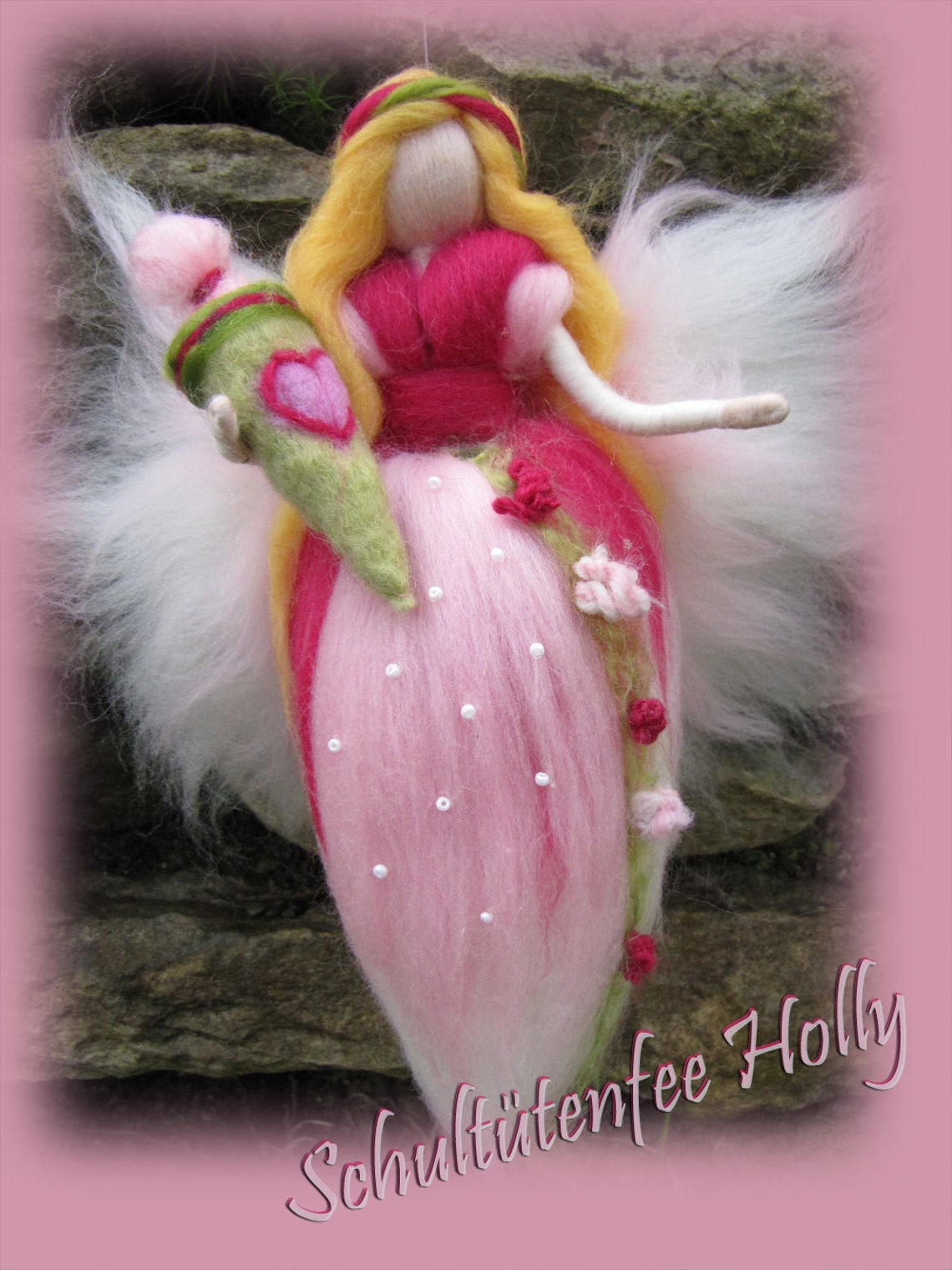 HOLLY School-start Fairy Birthday Fairy Present Bringer | Etsy