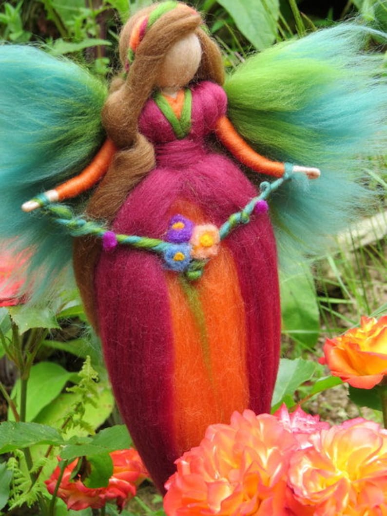 Lucia Blumen Fee, Jahreszeitentisch, Wolle - Etsy.de