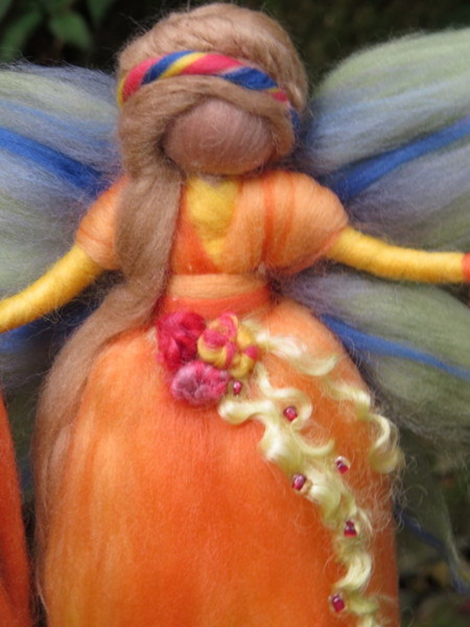 MARA, Guardian Angel Waldorf Inspired, Felted - Etsy