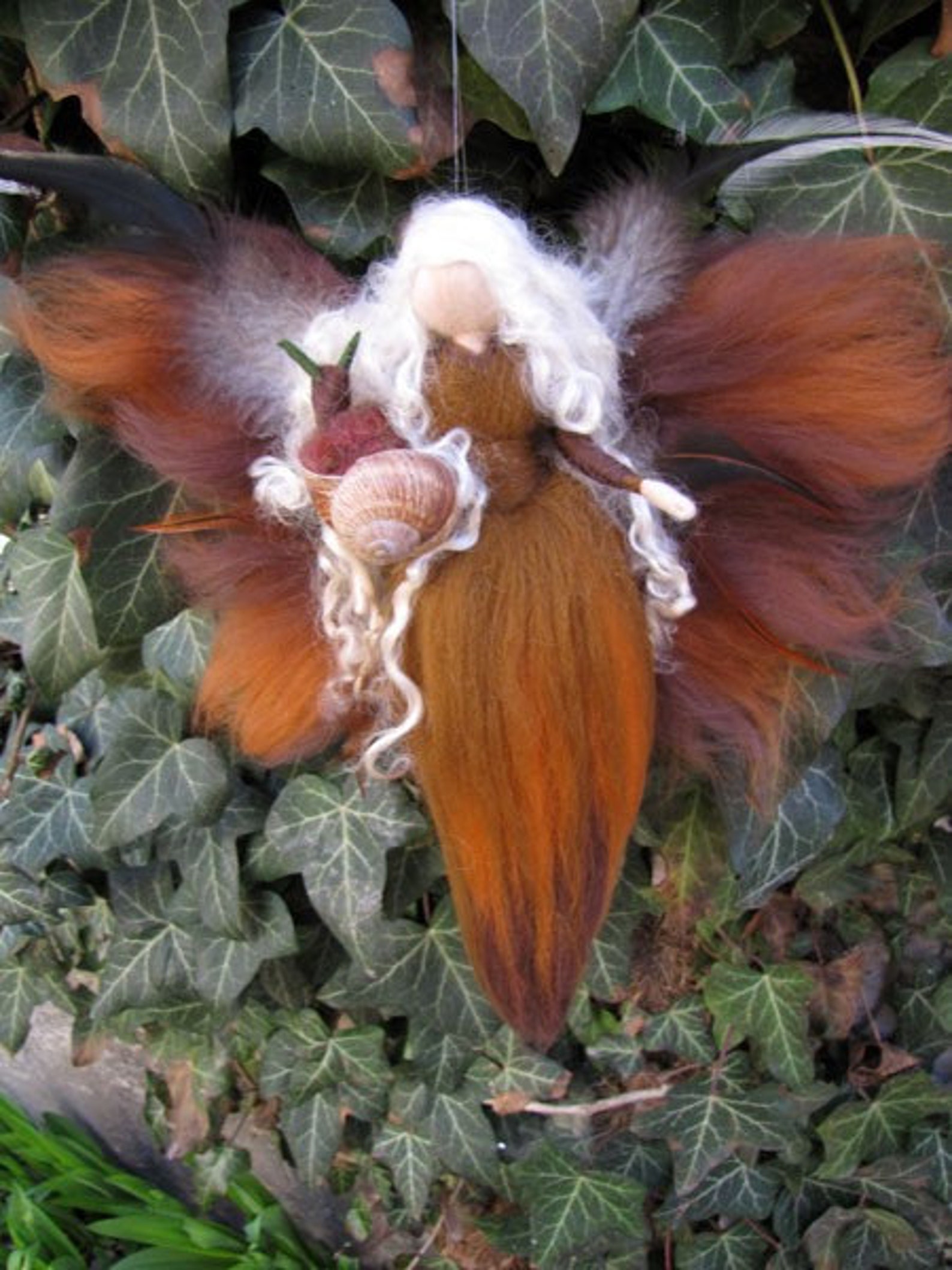 Needle Felted Wool Fairy, Nature Fairy, Waldorf Inspired Fairy Doll - Etsy