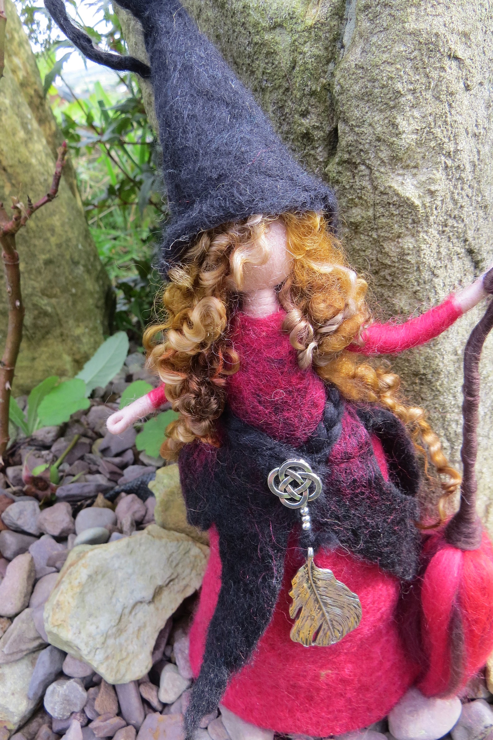 Tara Felted Witch Needle Felted and Wet Felted - Etsy
