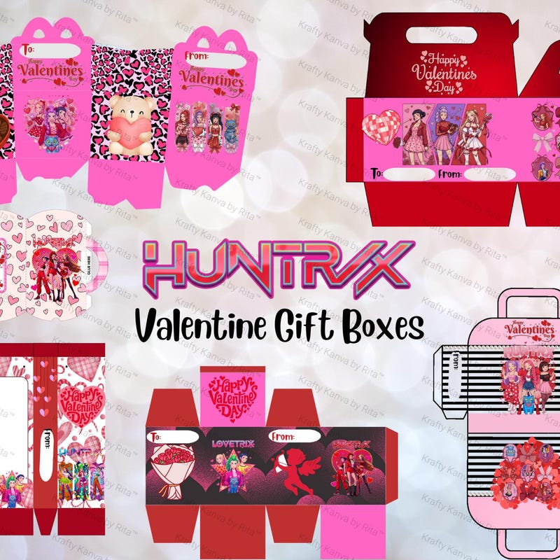 Kpop Valentine Boxes - Etsy UK