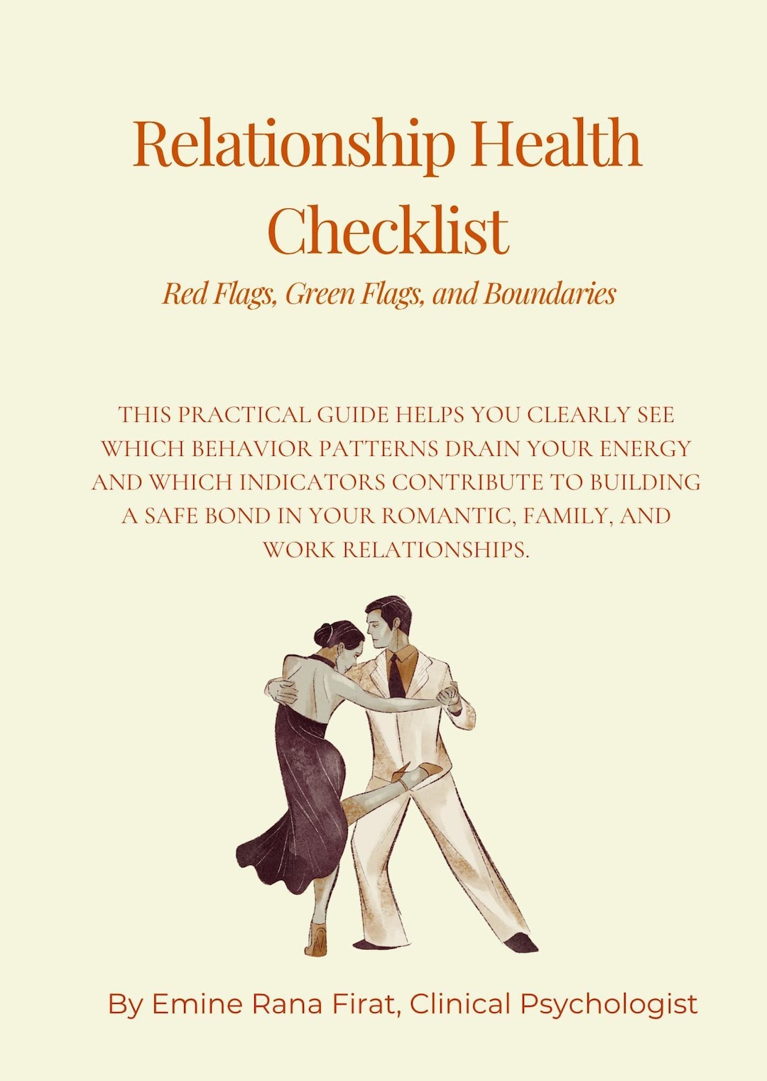Relationship Health Checklist, Red Flags & Green Flags, Boundary ...