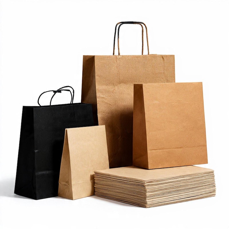 Kraft Paper Fabric Bag - Etsy