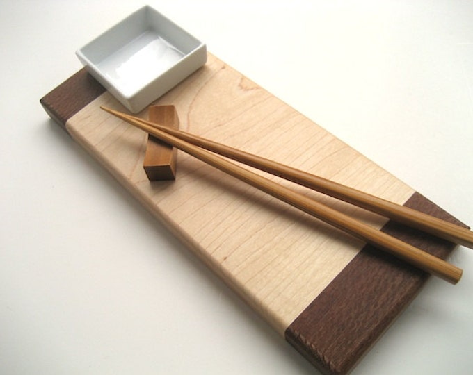 Sushi Board - Handmade - LAST ONE - Complete Sushi Board Set ...