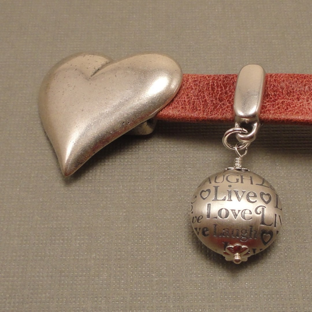 Live, Laugh, Love Bracelet - Etsy