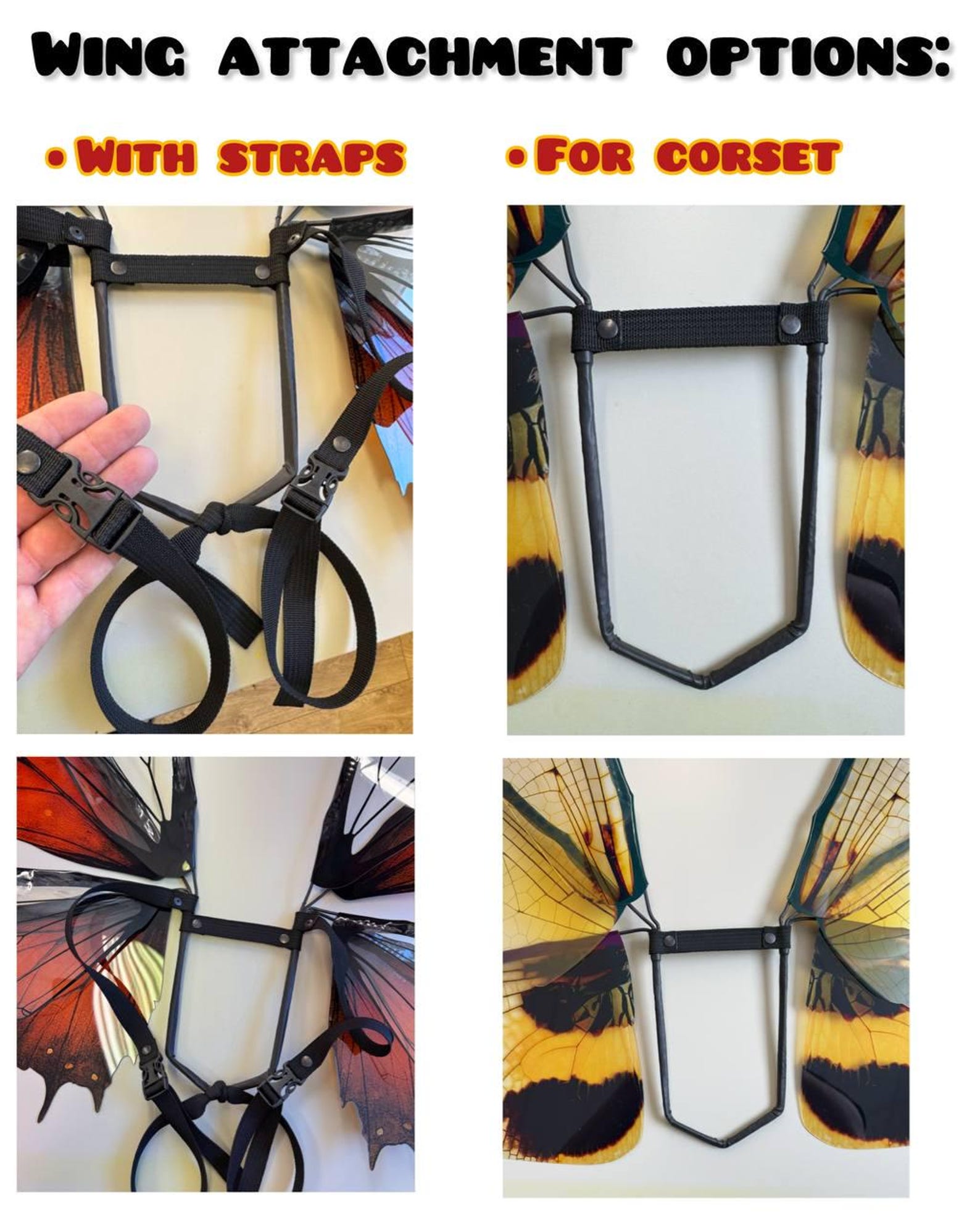 Yellow Honeycomb Bee Fairy Wings - Etsy