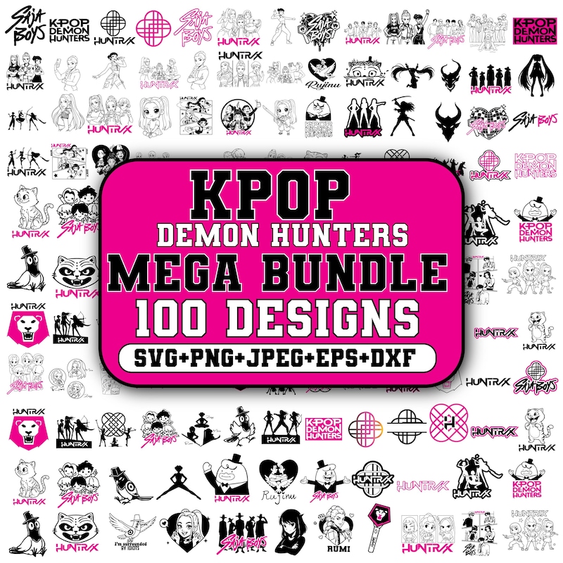 Hunters K Pop Cat - Etsy