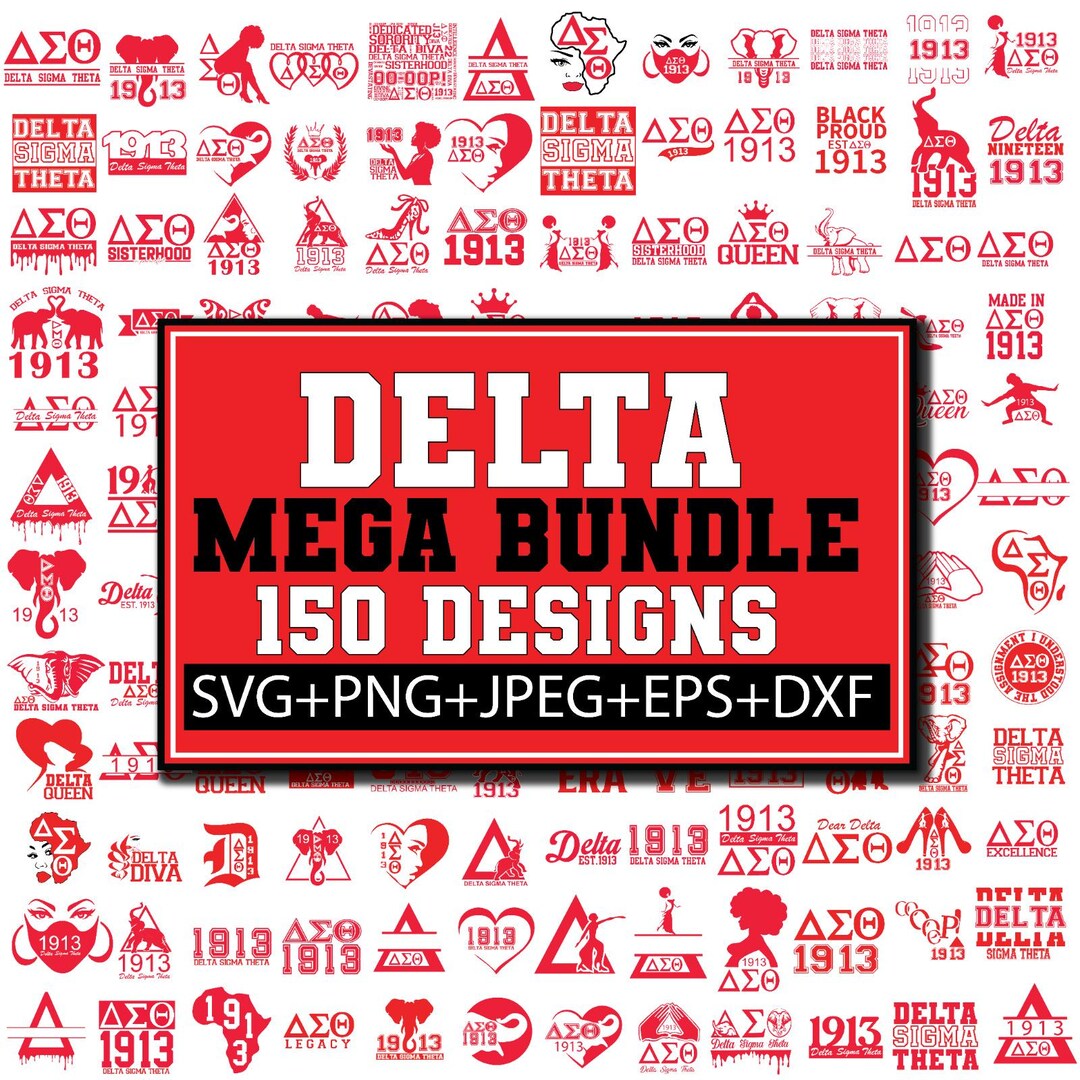Delta Sigma Theta Svg,delta Sigma SVG,1913 Hand Sign,greek Letter Svg ...