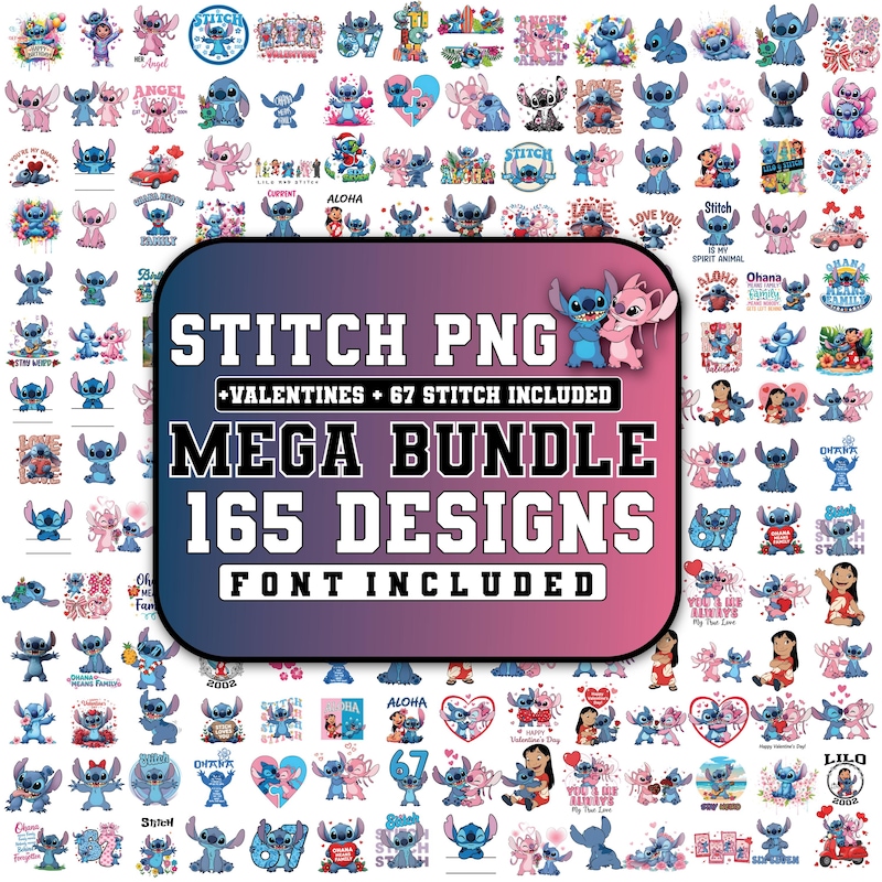 Angel Valentine Stitch - Etsy