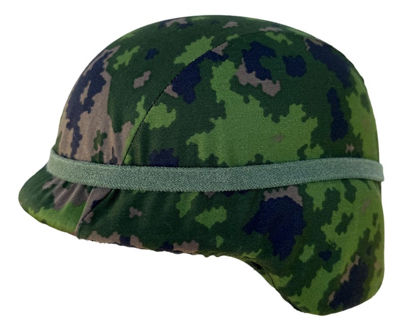 Finnish M05 Woodland Camo Helmet Cover - Etsy