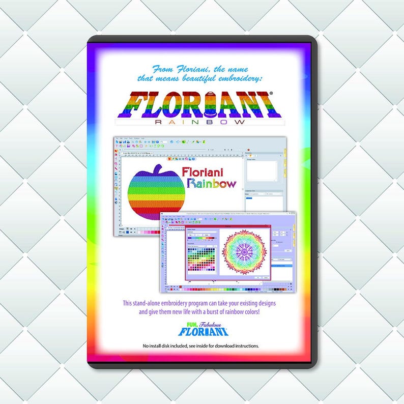 Floriani Total Control U FTCU Universal Bundle Embroidery Digitizing ...