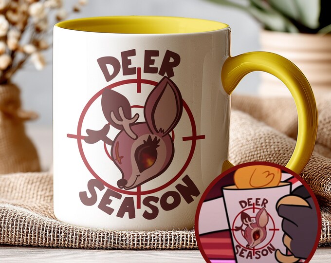 Hazbin Hotel Lucifer Mug - Deer Season - Etsy