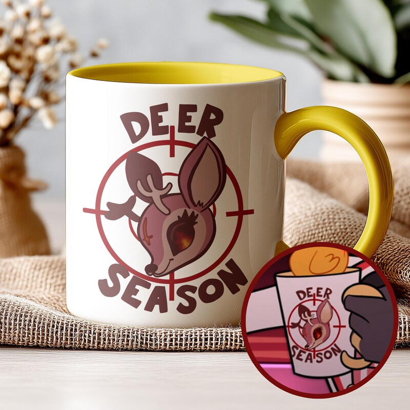 Oh Deer Alastor Mug - Etsy