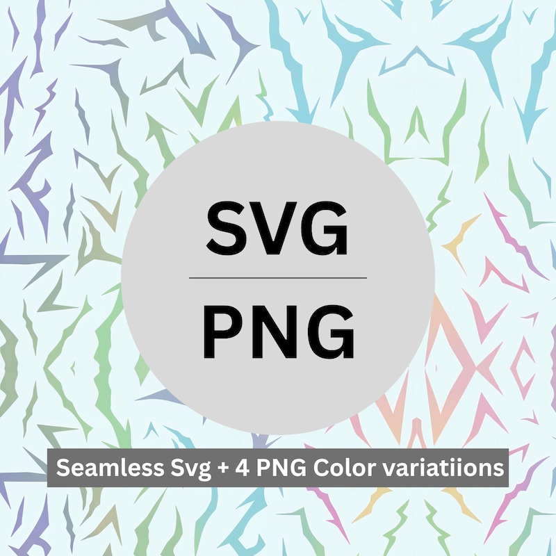 Seamless Anime Pattern - Etsy
