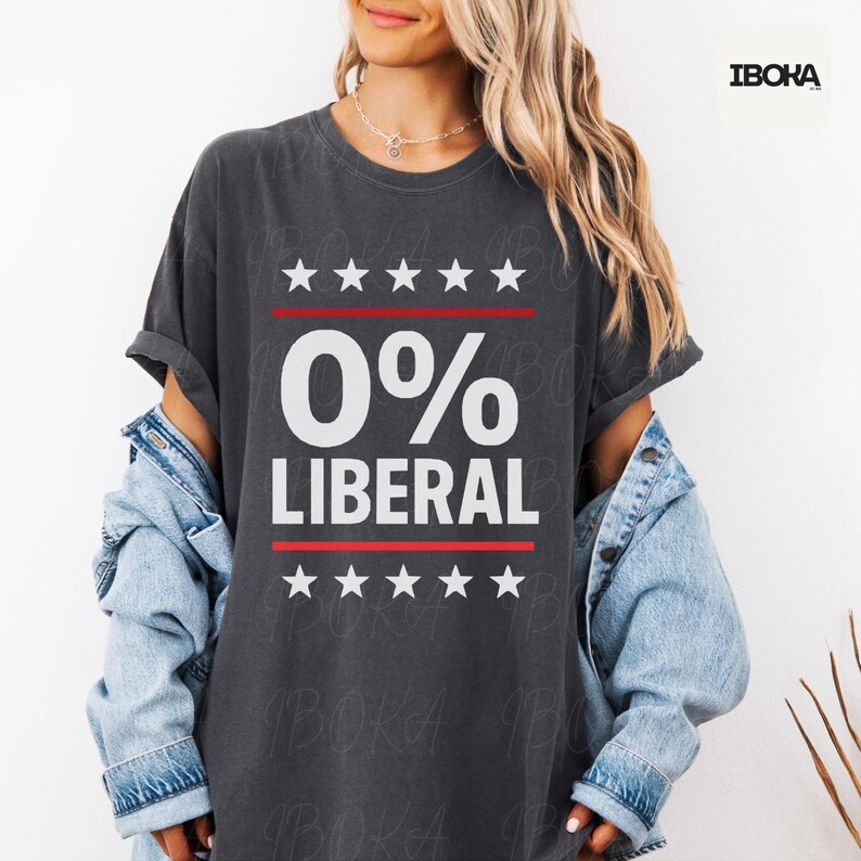 0% Liberal - Zero Percent Statement SVG PNG: Political Design (digital ...