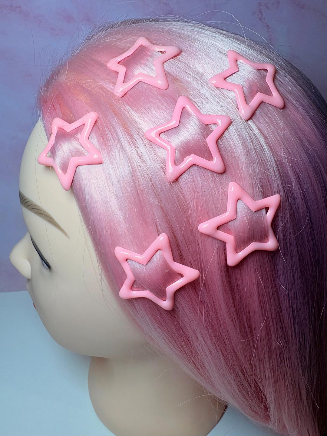 Hair Clips: Cutecore, Pastel Pink, Y2K Hair Accessories - Etsy