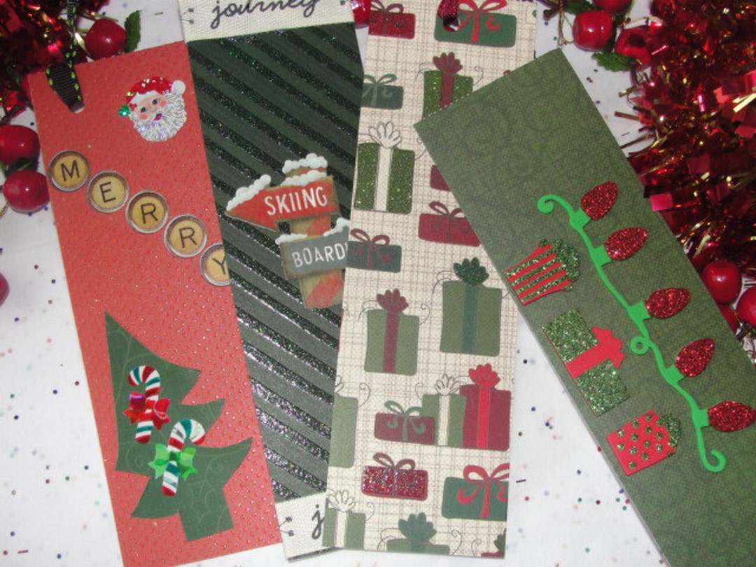 Christmas Bookmarks - Etsy