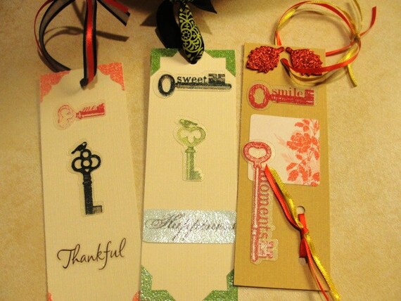 Bookmarks Titled grace is the Key - Etsy