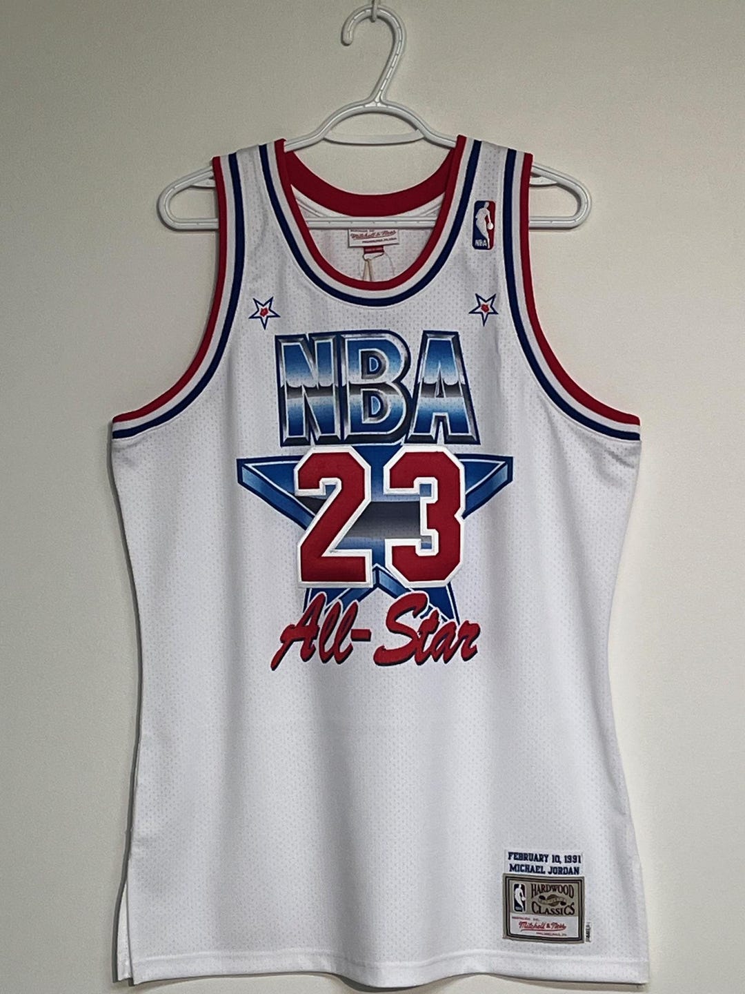 Michael Jordan 91' All Star Mitchell and Ness Jersey - Etsy