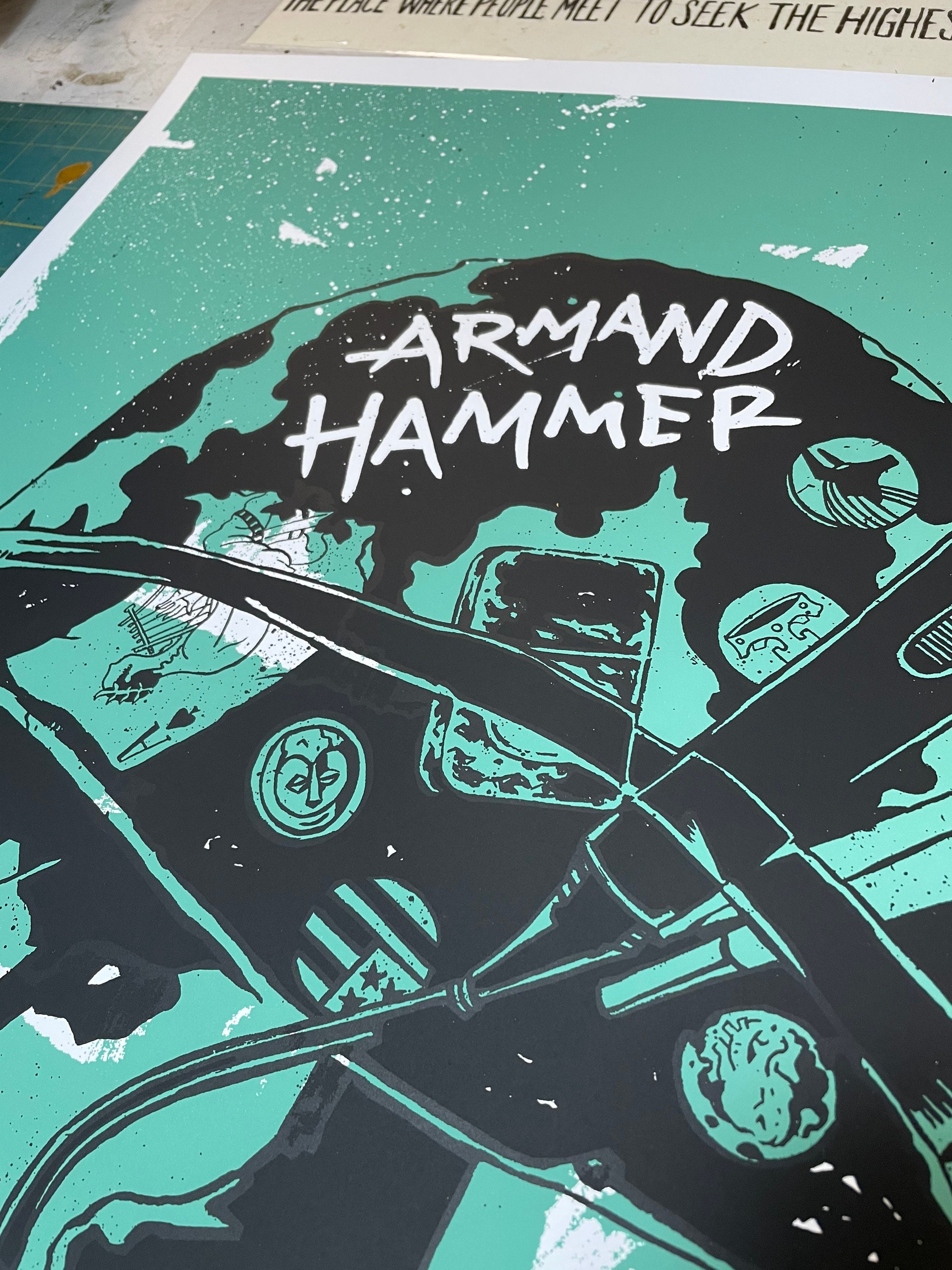 Official Armand Hammer Tour Poster - Etsy